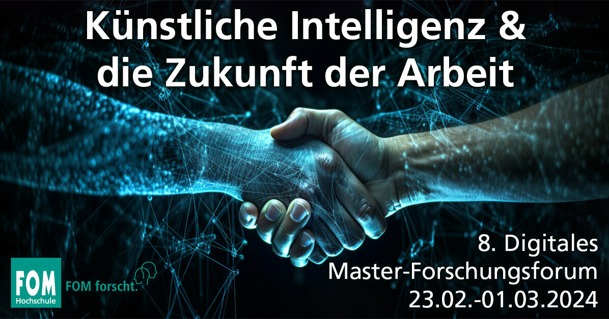 Künstliche Intelligenz & die Zukunft der Arbeit – exklusives Event für FOM Studierende gibt ...